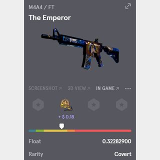 M4A4 | The Emperor FT - CS2 Game Items - Gameflip