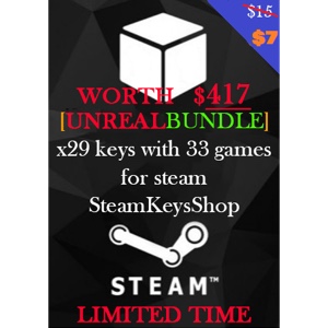 x29 keys 33 games Worth $417 with games for steam #4 [UNREAL BUNDLE ...