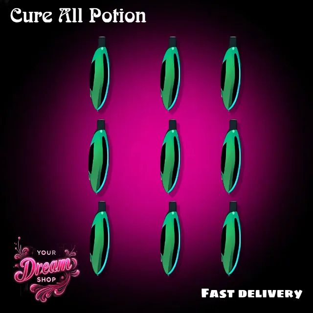 9× Cure all potion - Adopt Me Game Item - Gameflip