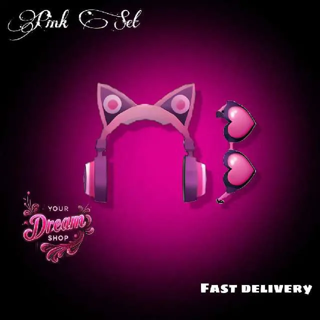 Pink set - Adopt Me Game Item - Gameflip