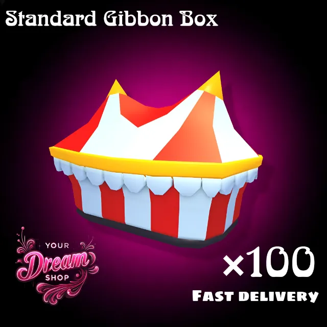 100× Standard Gibbon Box - Adopt Me Game Item - Gameflip