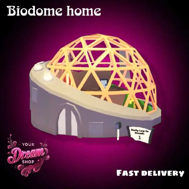 Biodome home - Adopt Me Game Item - Gameflip