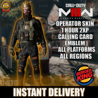 CALL OF DUTY MODERN WARFARE 3 BURGER TOWN SKIN - Other Games - Gameflip