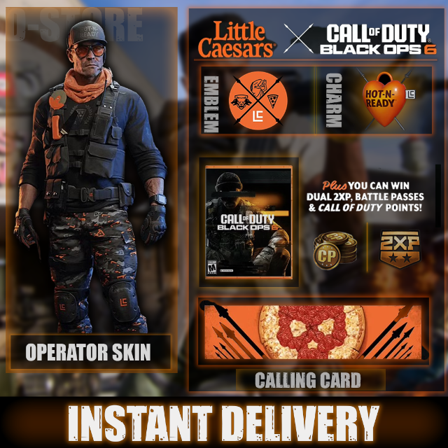 CALL OF DUTY BLACK OPS 6 LITTLE CAESARS RANDOM REWARD - Other - Gameflip