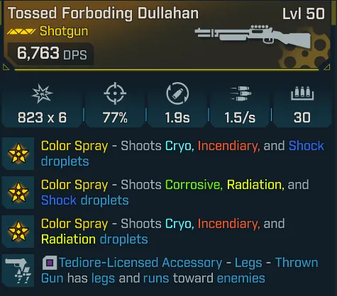 Borderlands 4 Modded Forboding Dullahan - Borderlands 4 Game Item ...