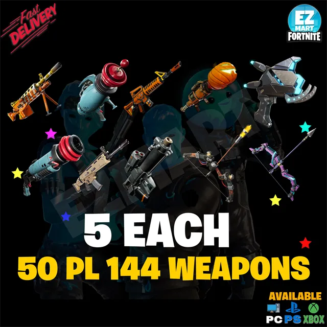 50 Weapon - Fortnite Game Items - Gameflip