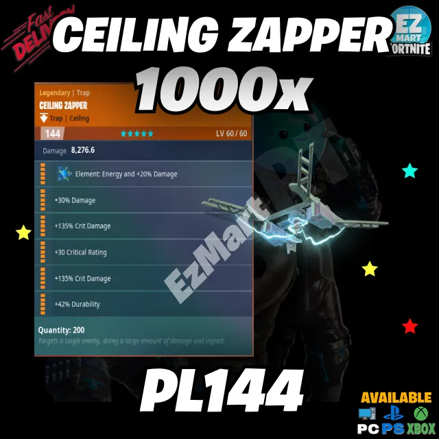 Ceiling Zapper - Fortnite Game Items - Gameflip