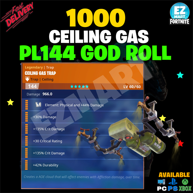 Ceiling GAS Traps - Game Items - Gameflip