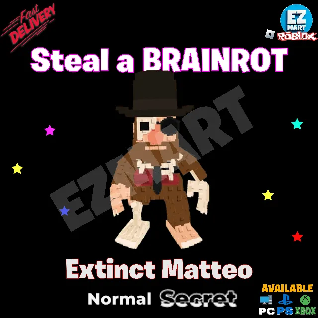1x Extinct Matteo | Steal a Brainrot - Other Game Item - Gameflip
