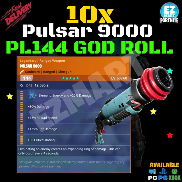 Pulsar 9000 - Fortnite Game Items - Gameflip