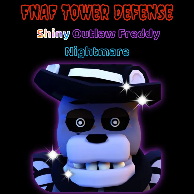 Shiny Outlaw Freddy FN TD - Other Game Items - Gameflip