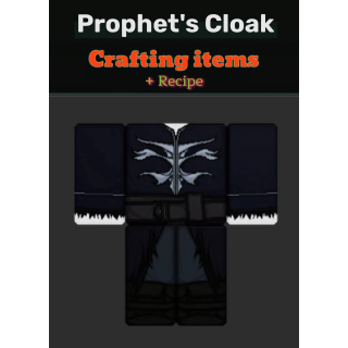 Crafting items Prophet's Cloak - Game Items - Gameflip