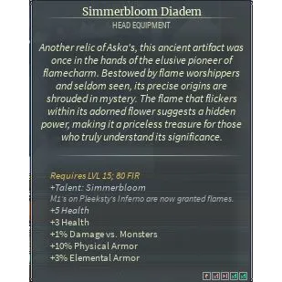 Simmerbloom Diadem Deepwoken - Deep Woken Game Item - Gameflip