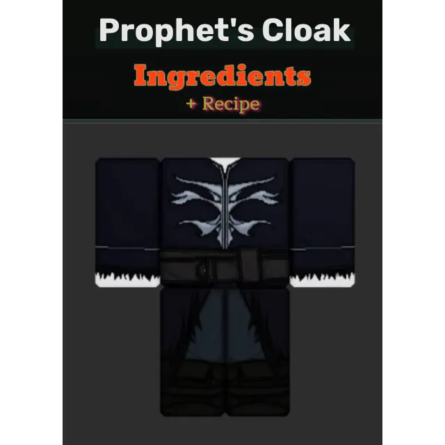 Crafting items Prophet's Cloak - Deep Woken Game Item - Gameflip
