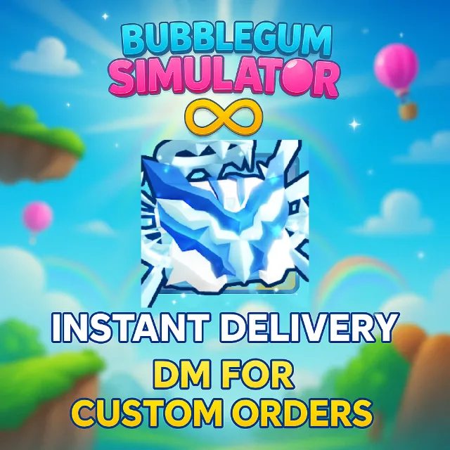 Frost Defender / BGSI - Bubble Gum Simulator Game Item - Gameflip