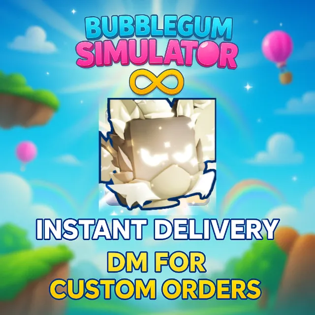 Vanilla Sundae Champion / BGSI - Bubble Gum Simulator Game Item - Gameflip