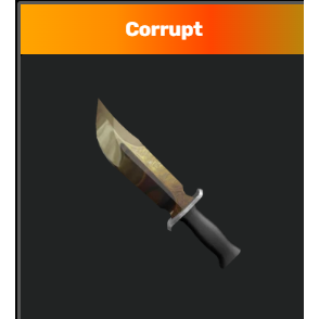Corrupt MM2 - Murder Mystery 2 Game Items - Gameflip
