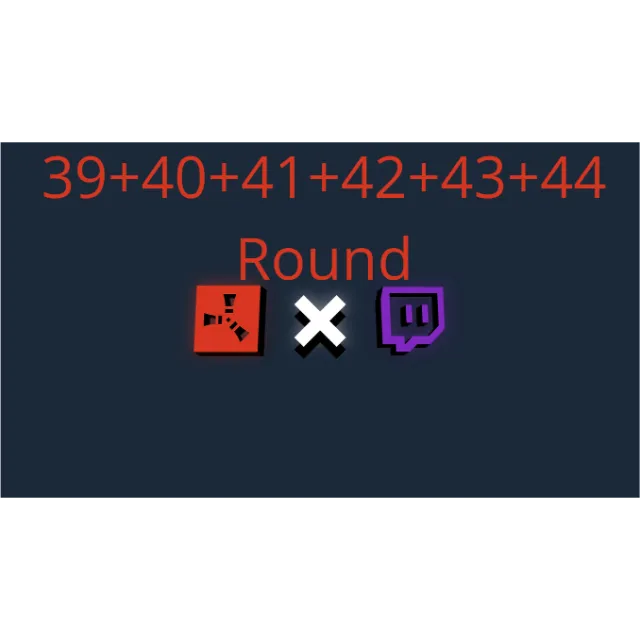 39 + 40 + 41 + 42 + 43 + 44 ROUNDs ☑️ 68 unique skins ☑️ TWITCH DROPS ☑ ...