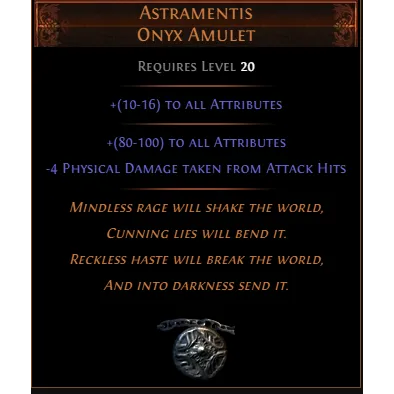 Astramentis ⭐good roll instant delivery - Path of Exile 2 Game Item ...