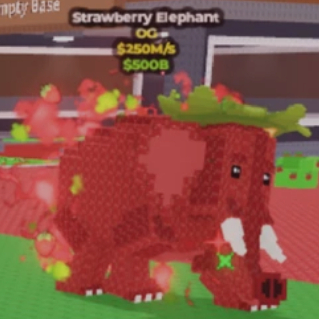 strawberry elephant sab - Steal a Brainrot Game Item - Gameflip