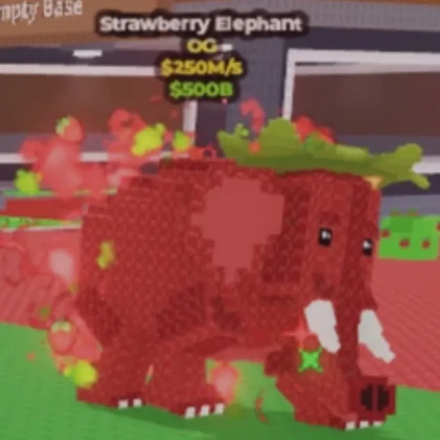 strawberry elephant sab - Steal a Brainrot Game Item - Gameflip