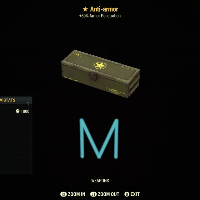 Anti-armor mods x5 - Fallout 76 Game Item - Gameflip