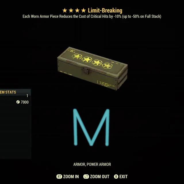 Limit-Breaking mods x10 - Fallout 76 Game Item - Gameflip