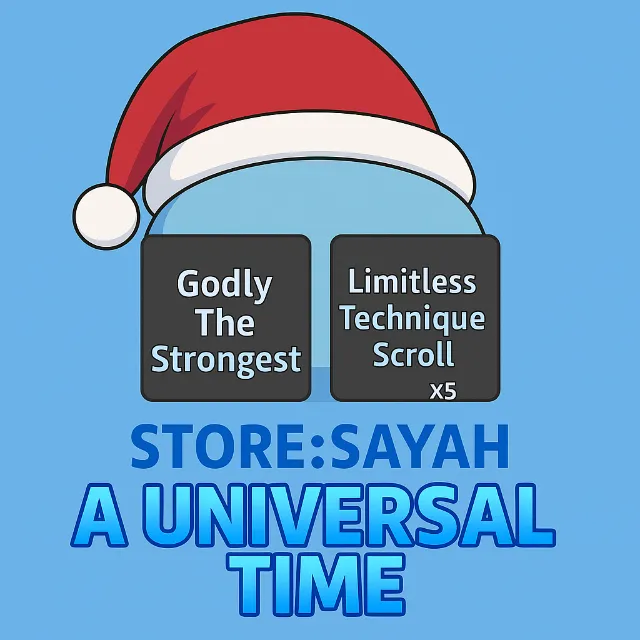 Mastery Godly The Strongest (Gojo) + 5 Limitless Technique Scroll - A ...