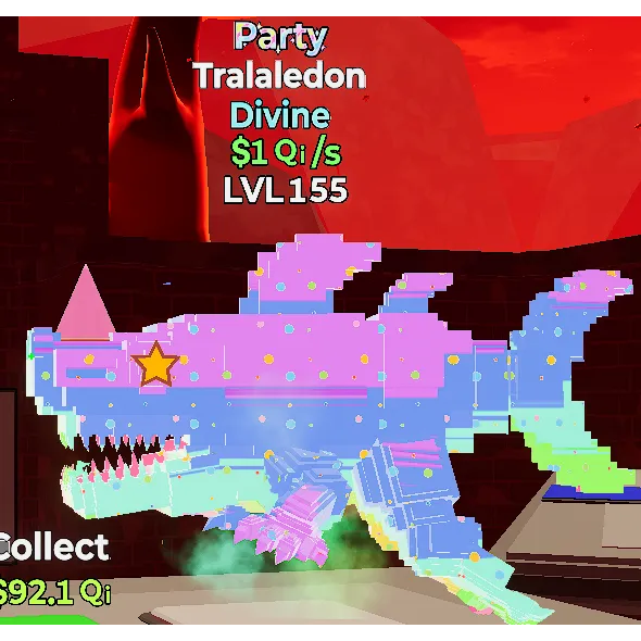 Fortnite GO UP brainrot Tralaledon Party Divine 1Qi/s LVL155 - Other ...