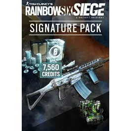 Tom Clancy’s Rainbow Six Siege 7,560 Signature Pack - XBox One Games ...