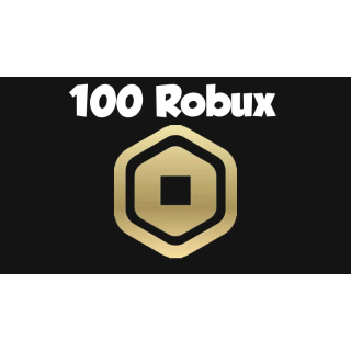 100 ROBUX - Roblox Gift Cards - Gameflip