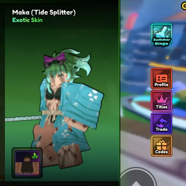 ALS maki skin - Roblox Game Item - Gameflip