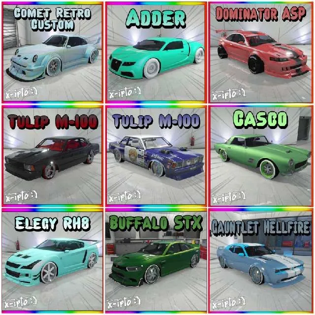1x Modded Car Ps5 Ls carmeet - Grand Theft Auto V Game Items - Gameflip