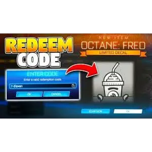 OCTANE: FRED DECAL 7/11 CODE - Rocket League Game Item - Gameflip