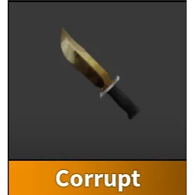 Weapon | MM2 Corrupt - Murder Mystery 2 Game Item - Gameflip