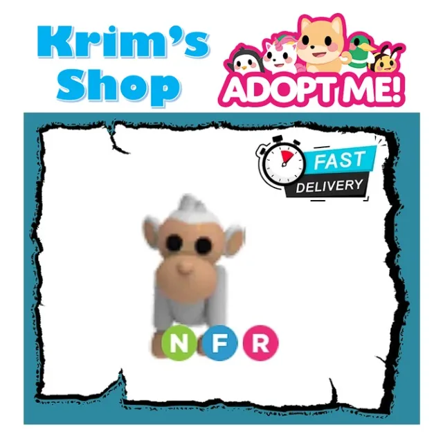 NFR ALBINO MONKEY - Anime Adventure Game Items - Gameflip