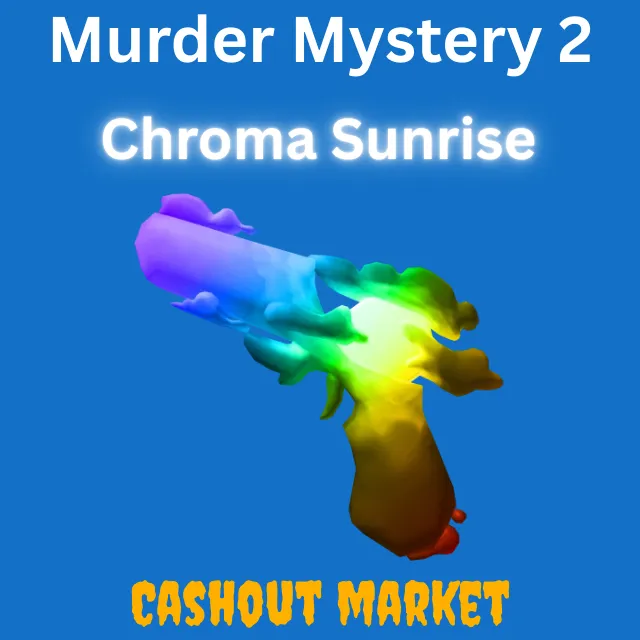 MM2 Chroma Sunrise - Murder Mystery 2 Game Item - Gameflip