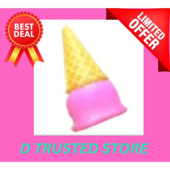 ICE CREAM CONE HAT - Adopt Me Game Item - Gameflip
