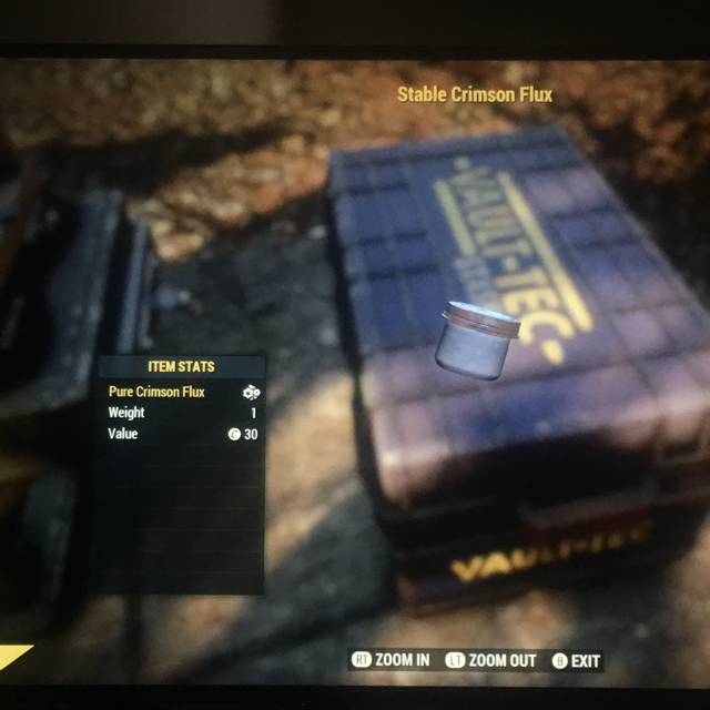 Aid | 100 of each kind of stable flux - Fallout 76 Game Items - Gameflip