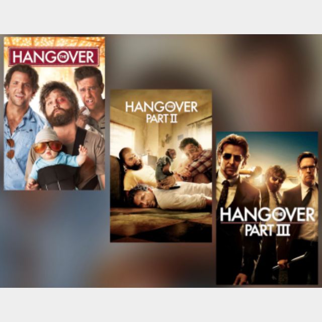 The Hangover Trilogy (4K UHD Movies Anywhere) - Digital Movies - Gameflip
