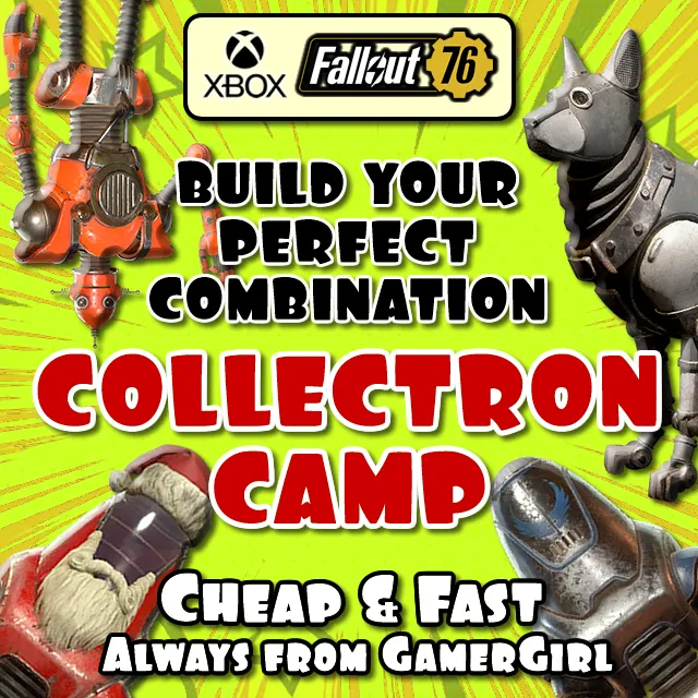 90 UNIT SANTATRON Collectron Camp - Fallout 76 Game Item - Gameflip
