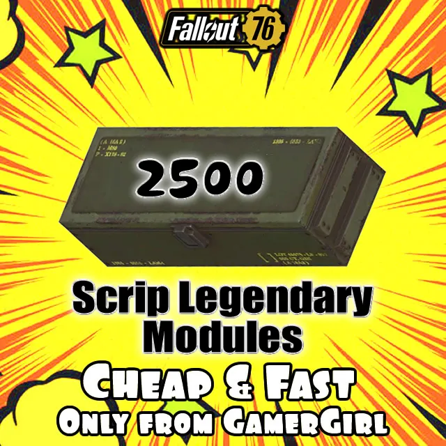 100 BULK RANDOM 4 STAR MODS FOR SCRAPPING Legendary modules - Fallout ...