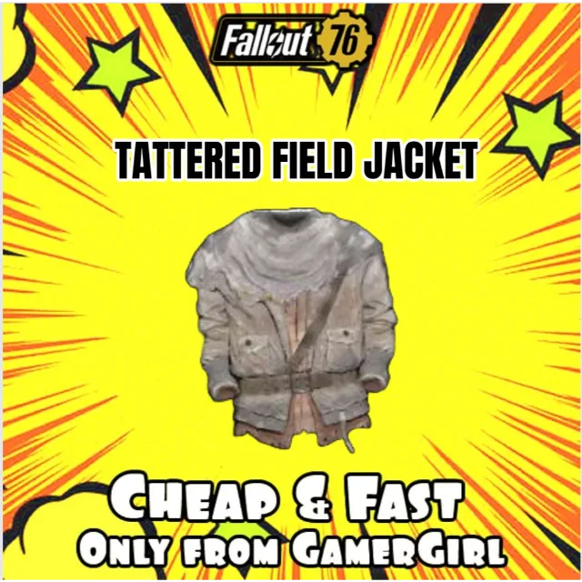 TFJ TATTERED FIELD JACKET - XBOX - Fallout 76 Game Item - Gameflip