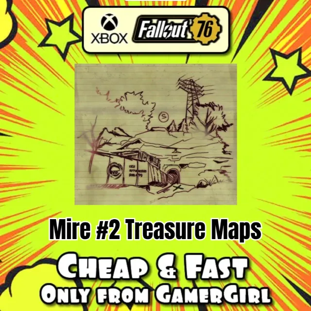 10,000 Mire 2 Treasure Maps - Fallout 76 Game Item - Gameflip