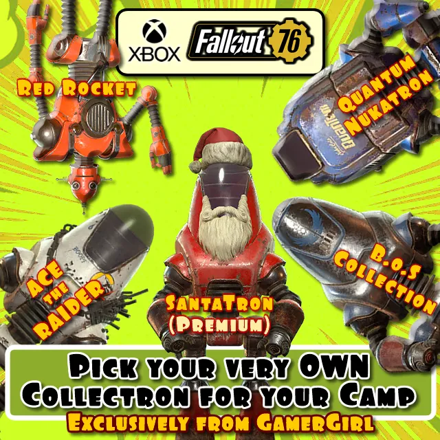 90 unit Collectron Camp - 10 options available - Fallout 76 Game Item ...