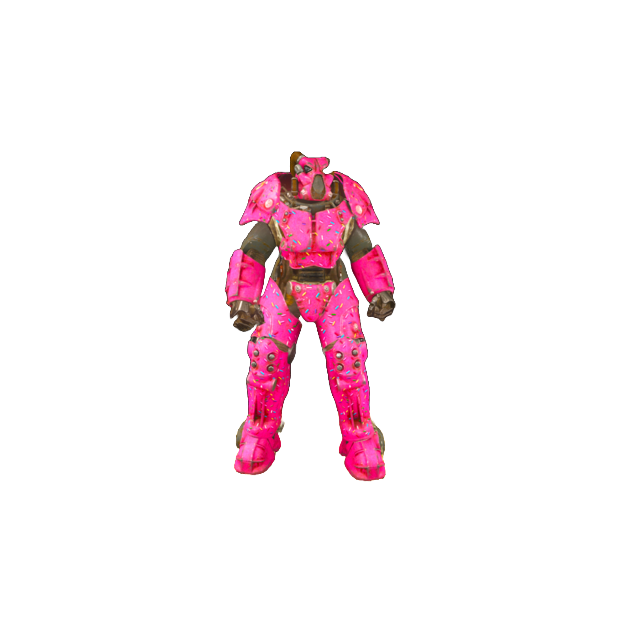 Pink Sprinkles Power Armor Skin Plan PC - Fallout 76 Game Item - Gameflip