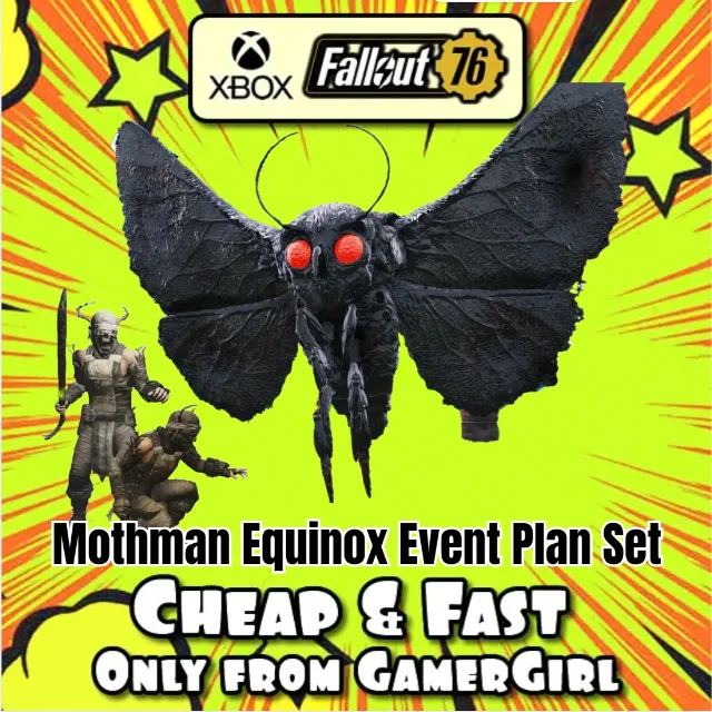 Mothman Equinox all 22 Plans Event set - XBOX - Fallout 76 Game Item ...