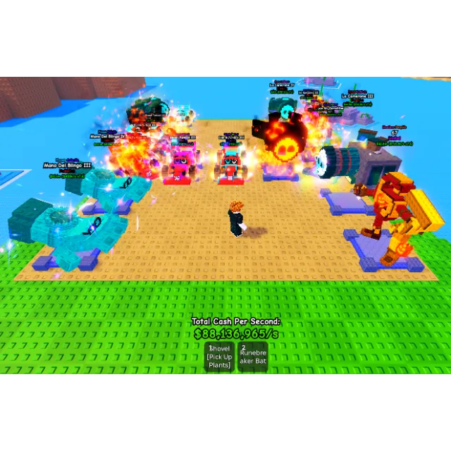 PLANT VS BRAINROT GAME ACCOUNT ( SEE POSTING FOR MORE DETAILS ...