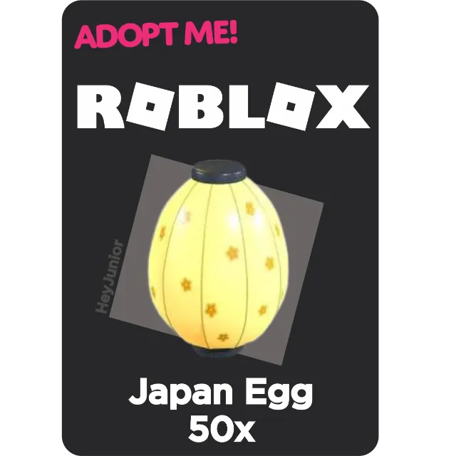 Adopt Me! Japan Eggs 50x - Adopt Me Game Items - Gameflip