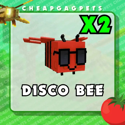 DISCO BEE - GROW A GARDEN - Game Item - Gameflip